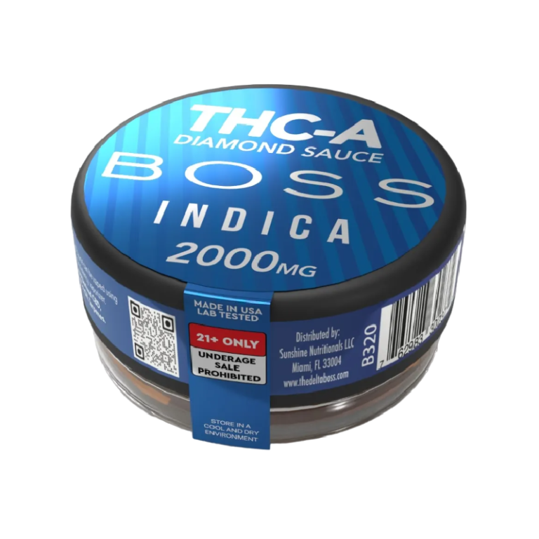 Boss Diamond Sauce - 2000mg Indica - Miami Distro