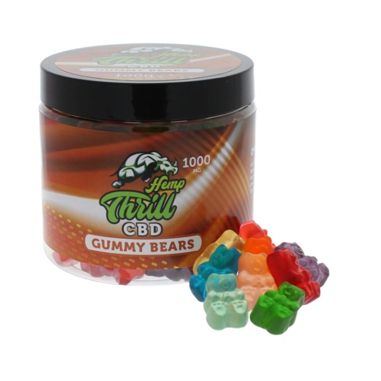 Hemp Thrill Gummy 1000mg - Bears - Miami Distro
